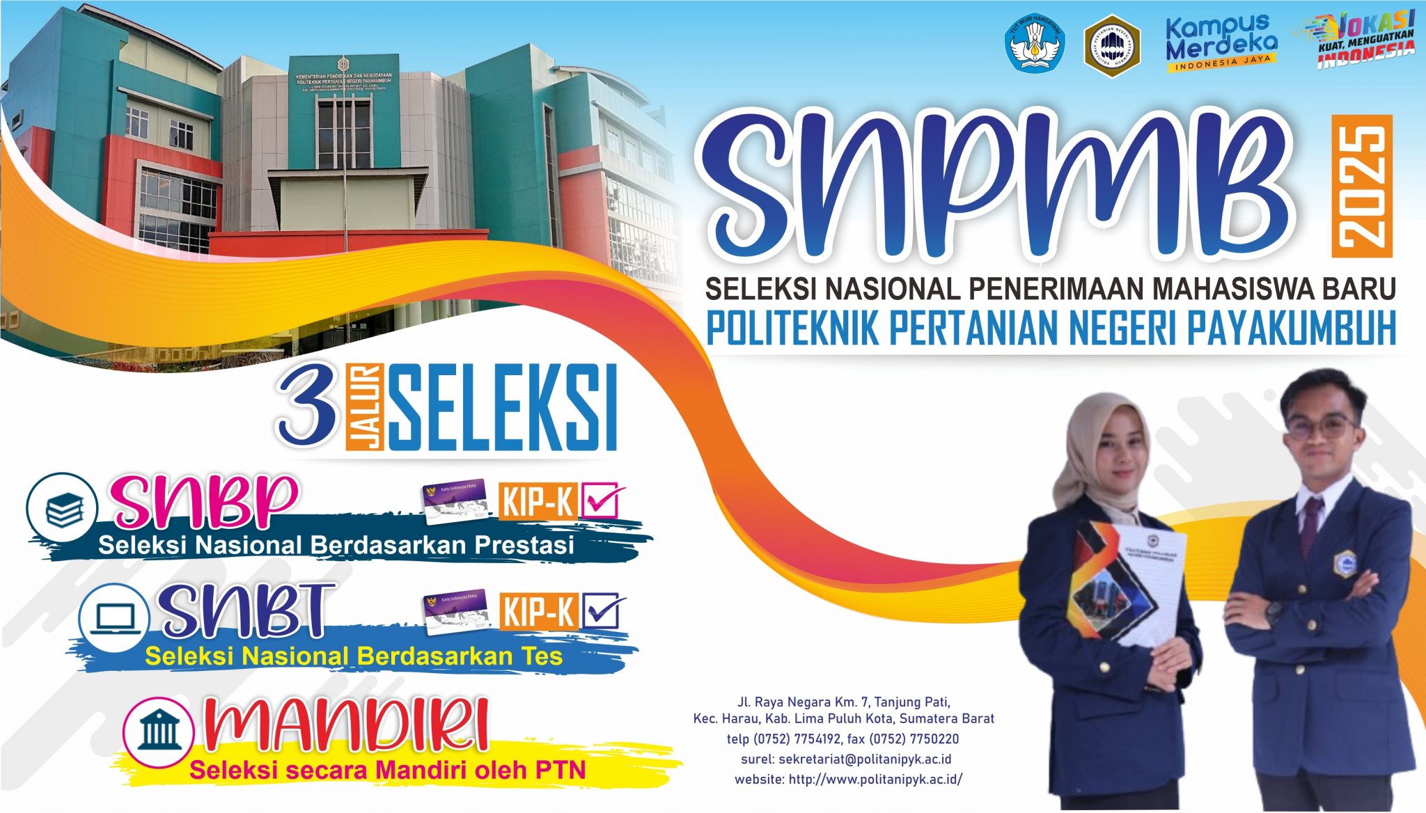 INFO PMB PPNP – 2024 – Politeknik Pertanian Negeri Payakumbuh